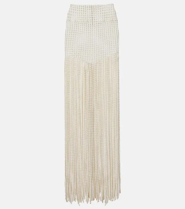 Alaïa Trompe L'oeil Wide-leg Pants