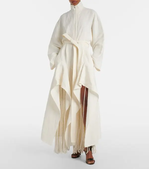 Alaïa Trompe L'oeil Wide-leg Pants