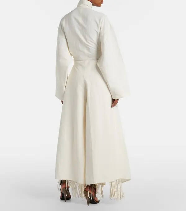 Alaïa Trompe L'oeil Wide-leg Pants