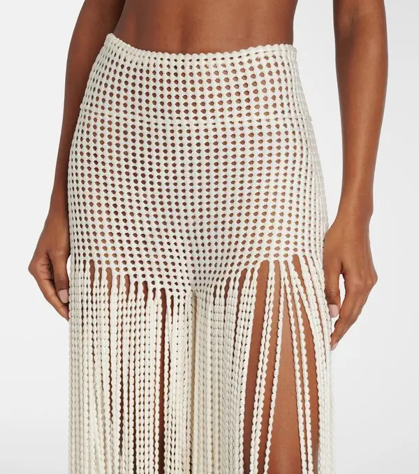 Alaïa Trompe L'oeil Wide-leg Pants