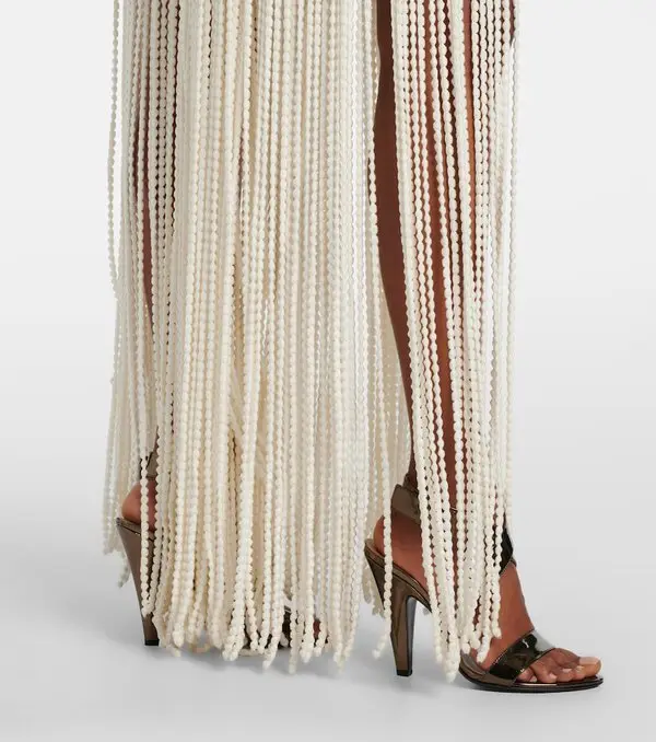 Alaïa Trompe L'oeil Wide-leg Pants