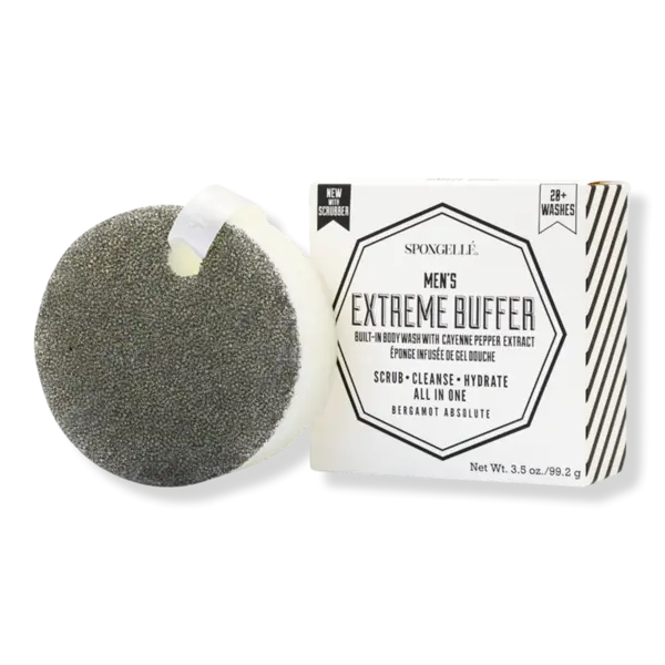 SPONGELLE Extreme Buffer Bergamot Absolute Body Buffer | Body Wash Infused Buffer - One-color