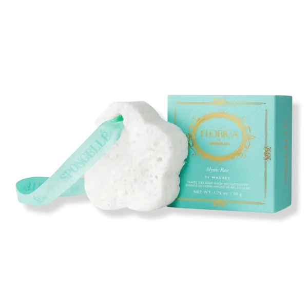 SPONGELLE Mystic Rose Florica Spongette® | Body Wash Infused Buffer - One-color