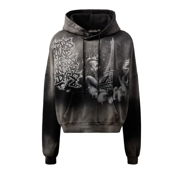 HELLSTAR Eiffel Tower Graphic Hoodie