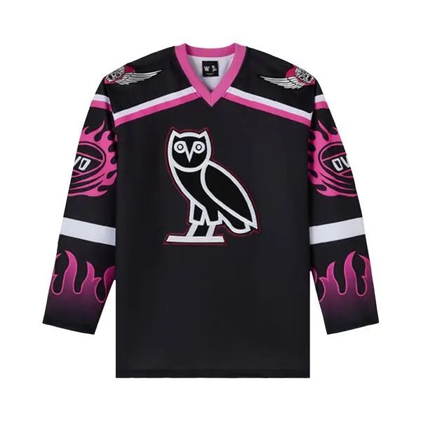 OVO X Wwe The Hitman Hockey Jersey
