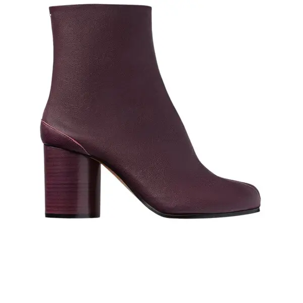 MAISON MARGIELA Wmns Tabi Ankle Boot 'merlot - Red