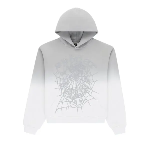 SP5DER Og Web V2 Ombre Hoodie - Grey