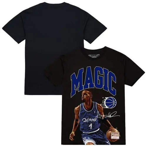 Mitchell & Ness Penny Hardaway Orlando Magic Hardwood Classics Player Arch T-shirt - Black
