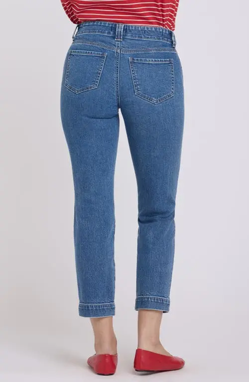NYDJ Sheri Slant Pocket Ankle Slim Jeans - Salton