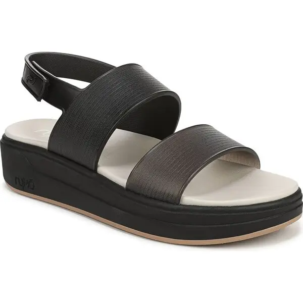 RYKA Viv Slingback Sandals - Black