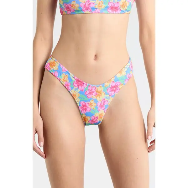 Rip Curl Malibu Cove Reversible Bikini Bottom - Blue