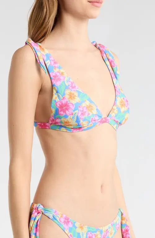 Rip Curl Malibu Cove Reversible Deep V Bikini Top