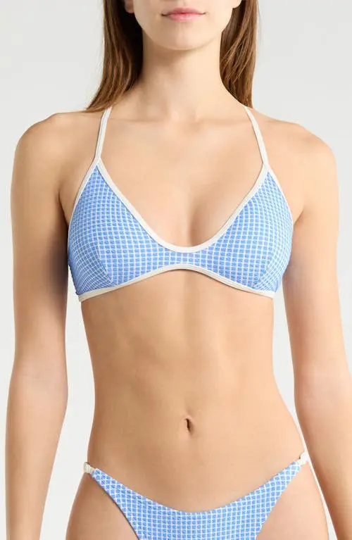 Rip Curl Poolside Crossback Swim Top - Blue