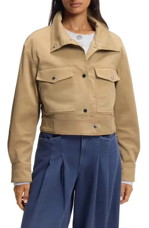 Hugo Boss Jacelia Cropped Twill Jacket