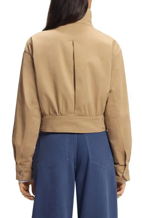 Hugo Boss Jacelia Cropped Twill Jacket