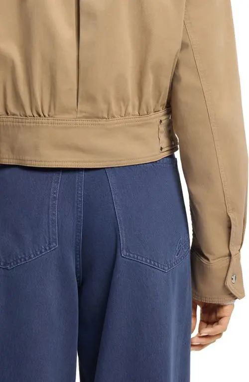 Hugo Boss Jacelia Cropped Twill Jacket