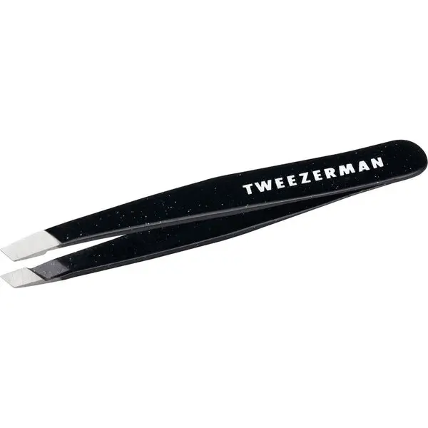 TWEEZERMAN Mini Slant Tweezer - Dusted Onyx