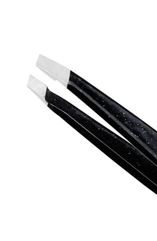 TWEEZERMAN Mini Slant Tweezer - Dusted Onyx