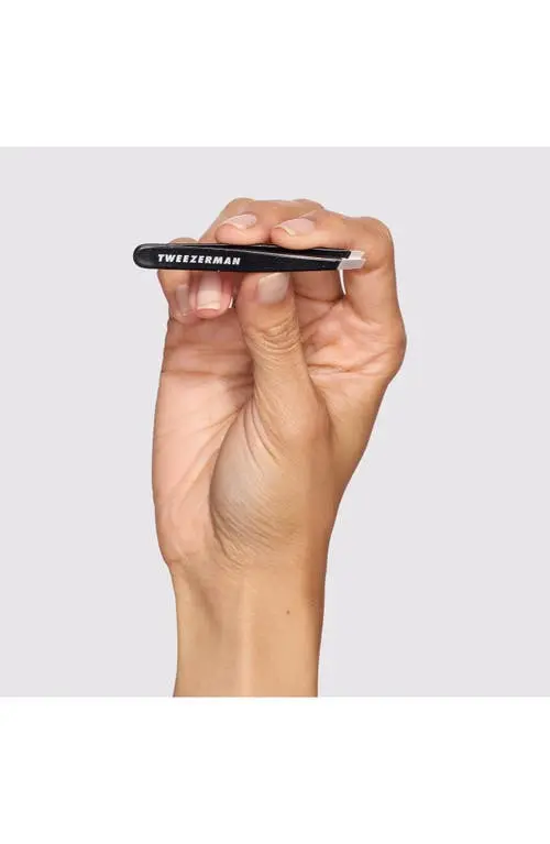 TWEEZERMAN Mini Slant Tweezer - Dusted Onyx