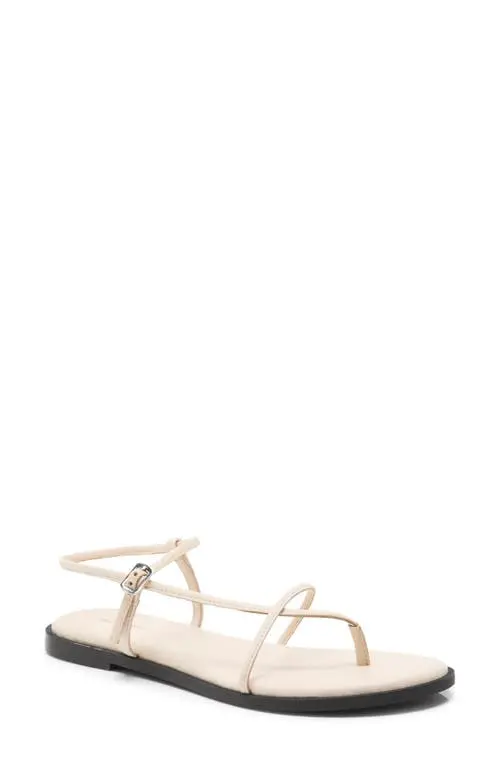 Free People Corsica Ankle Strap Sanal - Bone