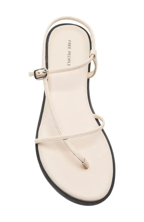 Free People Corsica Ankle Strap Sanal - Bone