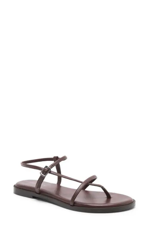 Free People Corsica Ankle Strap Sandals - Oak