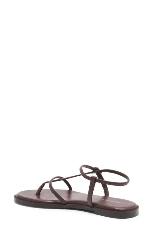 Free People Corsica Ankle Strap Sandals - Oak