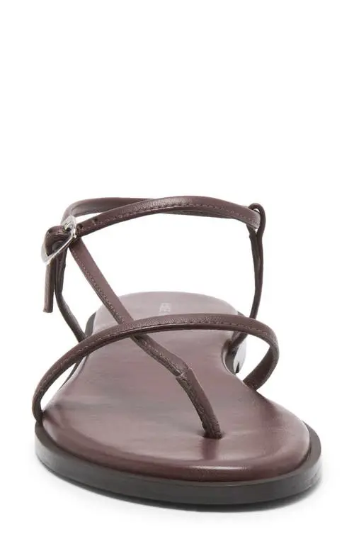 Free People Corsica Ankle Strap Sandals - Oak