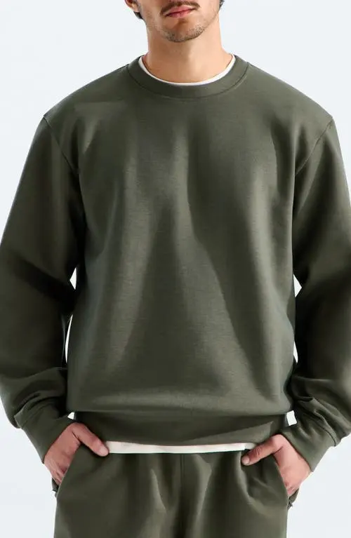 The North Face Dynamic Crewneck Sweatshirt - New Taupe Green