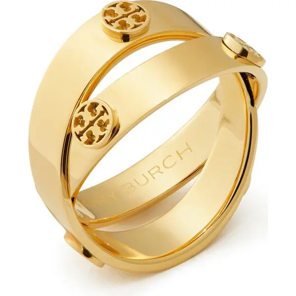 Tory Burch Icon Double Ring - Tory Gold