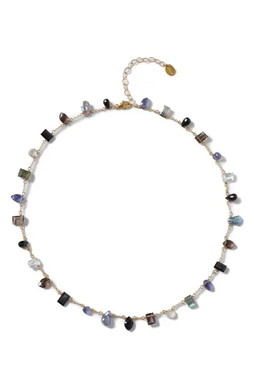 Chan Luu Diana Stone Necklace - Midnight