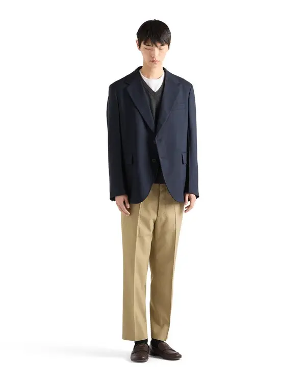 Prada Single-breasted Cashmere Jacket