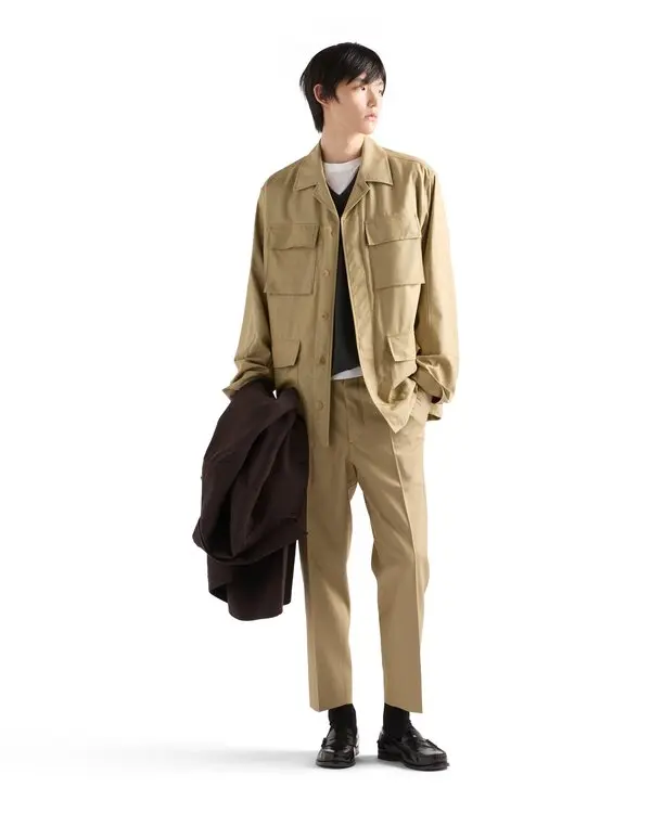Prada Ilk Afari Jacket - Neutral