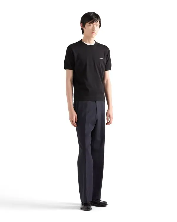 Prada Cotton Crew-neck Sweater