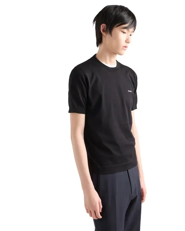 Prada Cotton Crew-neck Sweater