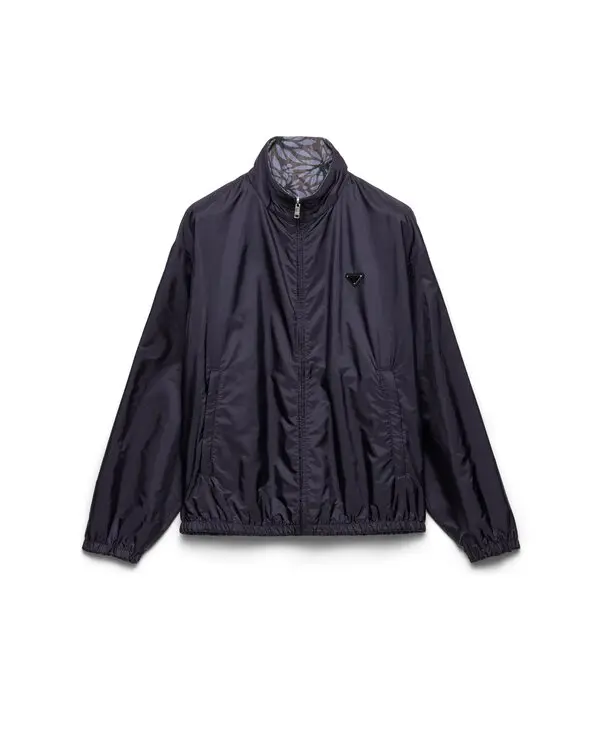 Prada Reversible Re-nylon Jacket - Blue