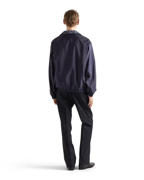 Prada Reversible Re-nylon Jacket - Blue