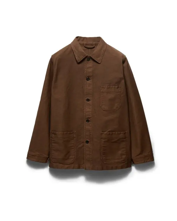 Prada Cotton Blouson Jacket - Brown