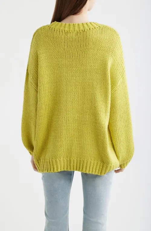 DRESSED IN LALA Crop Sweater