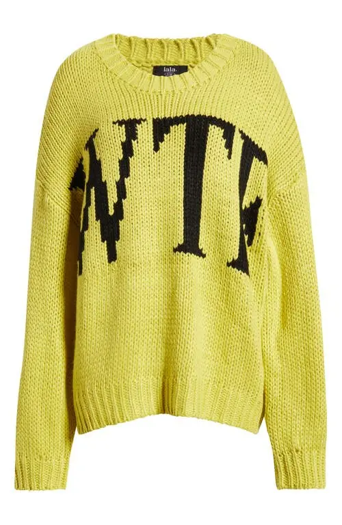 DRESSED IN LALA Crop Sweater