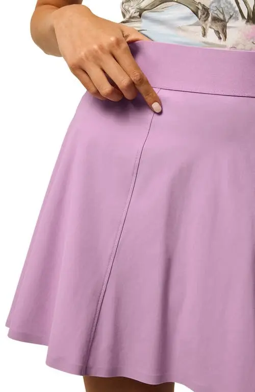Greyson Flared Miniskirt - Wisteria