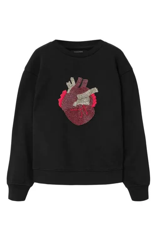 ALLSAINTS Andrea Pippa Embellished Sweatshirt