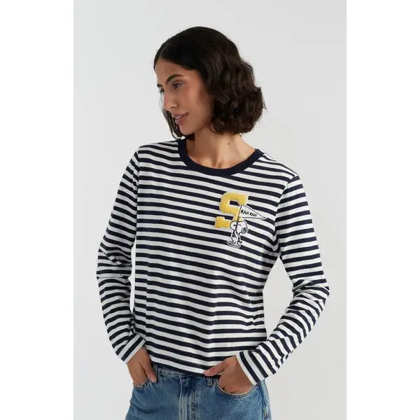 Chinti & Parker Cotton Long Sleeve Tee