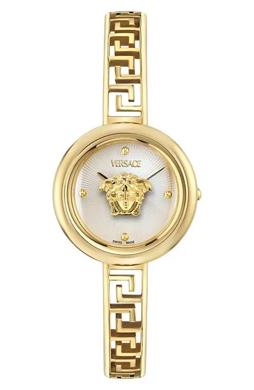 Versace Medusa Eclipse Bracelet Watch - Ip Yellow Gold