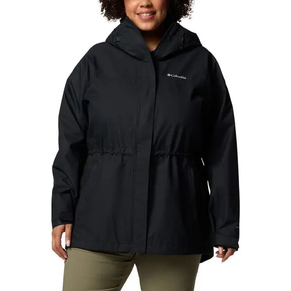 Columbia Hikebound Ii Long Waterproof Jacket - Black