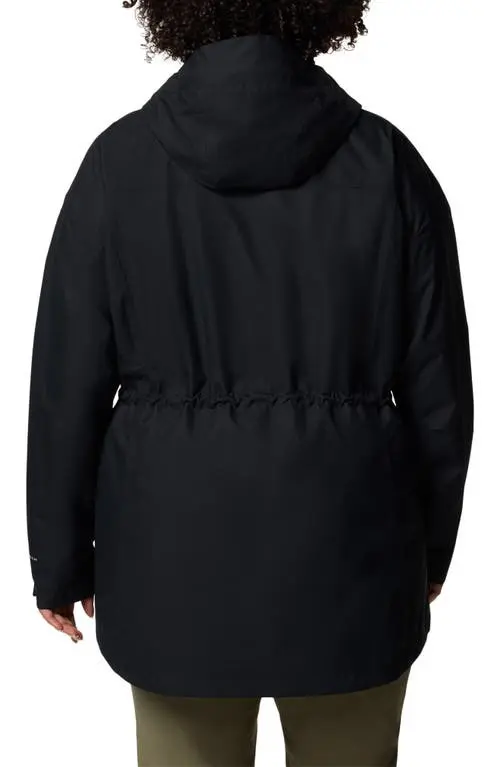 Columbia Hikebound Ii Long Waterproof Jacket - Black