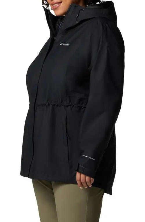 Columbia Hikebound Ii Long Waterproof Jacket - Black