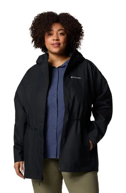Columbia Hikebound Ii Long Waterproof Jacket - Black