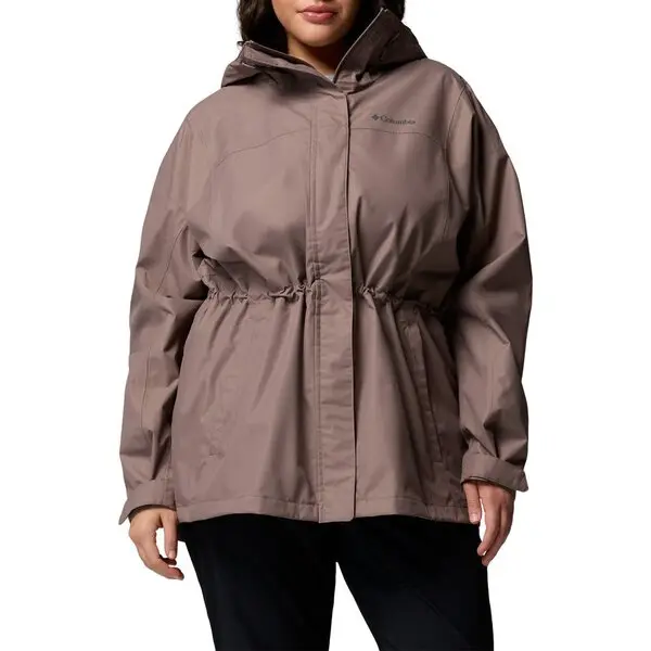 Columbia Hikebound Ii Long Waterproof Jacket - Iron