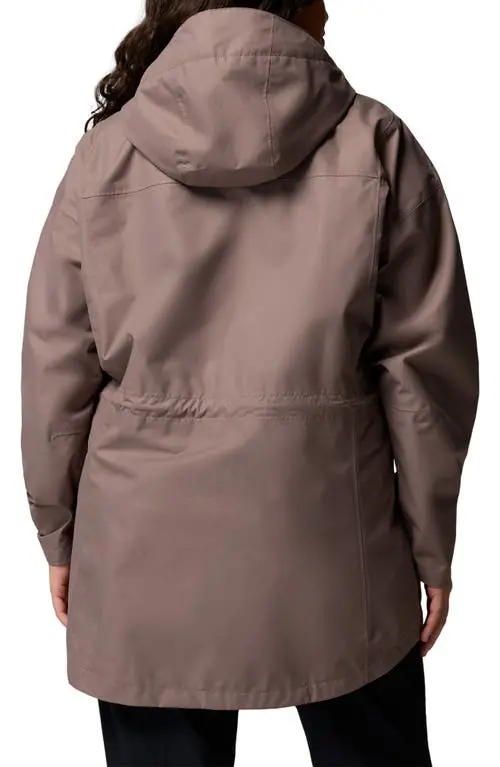 Columbia Hikebound Ii Long Waterproof Jacket - Iron